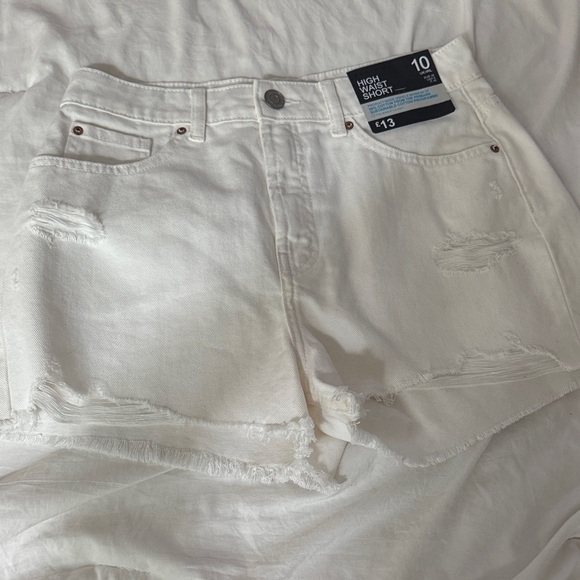 Primark | Shorts | Primark White Jean Shorts | Poshmark